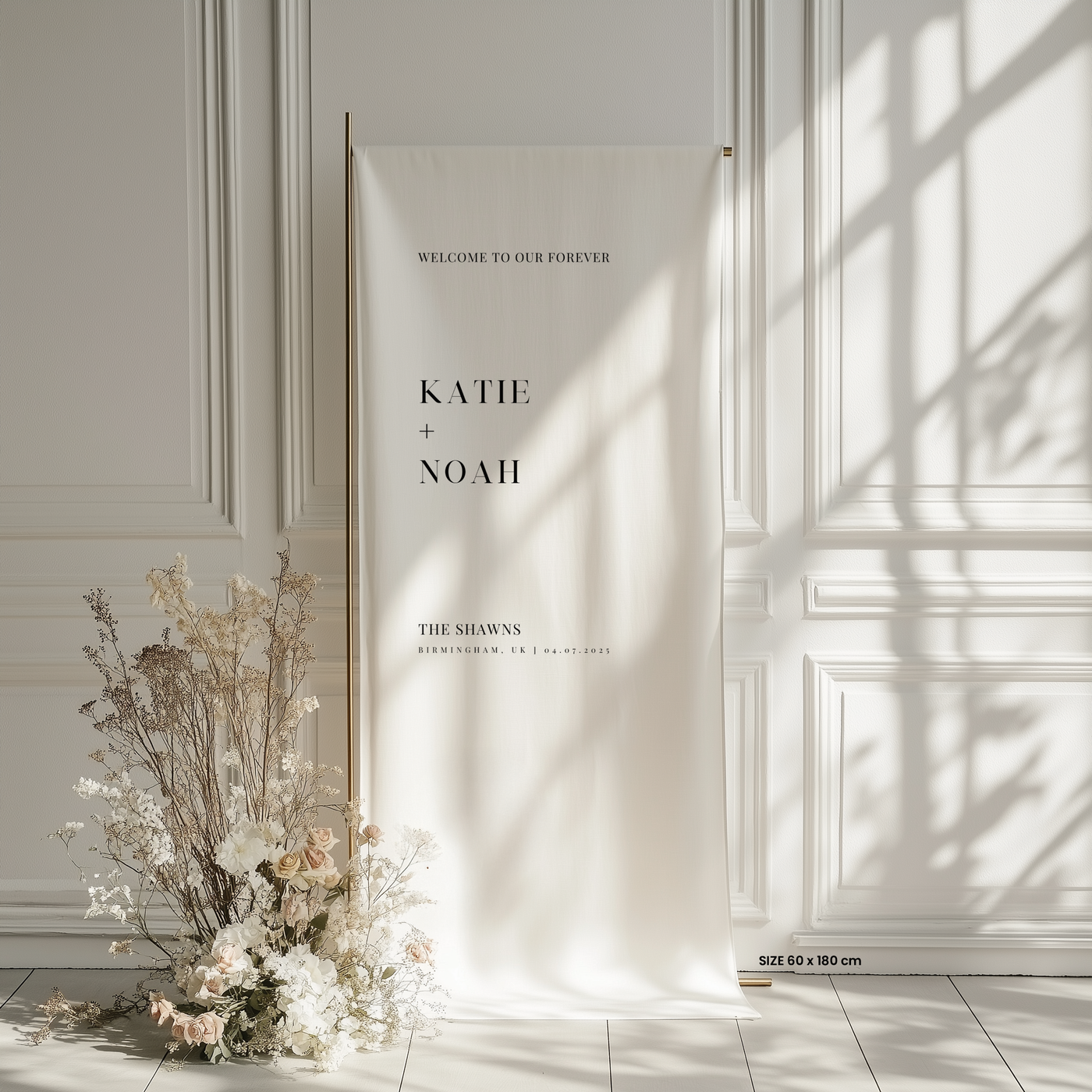 Linen Welcome Sign - Perla – Forever Crafted